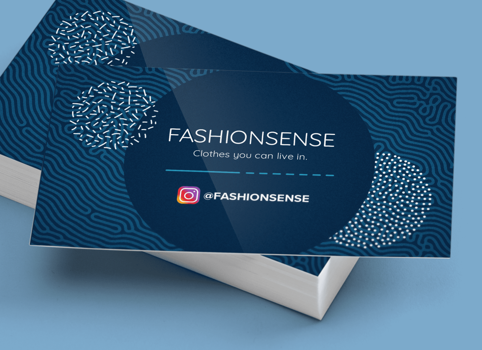 Social Media Icons on Business Cards | VistaPrint