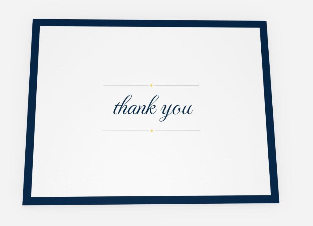 Inspiring wedding thank you card ideas for any style | VistaPrint US