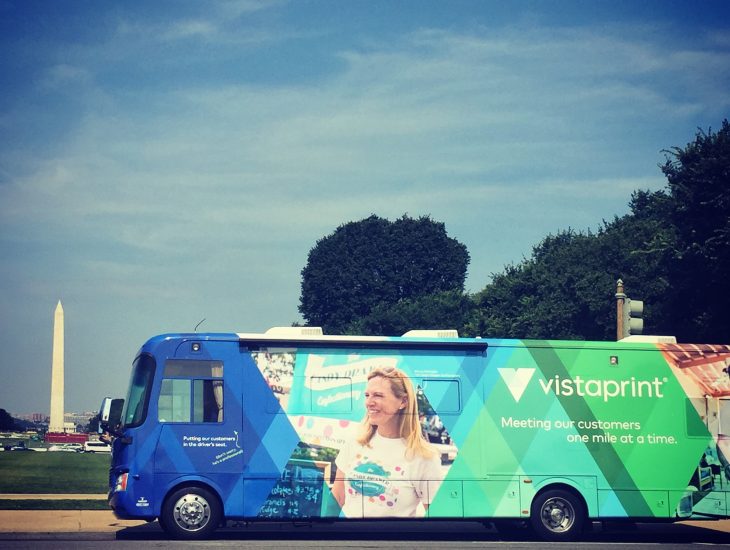 Vistaprint Hits the Road to Meet Customers One Mile at a Time – Vista ...